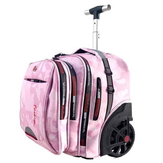 ROLLING BACKPACK, 22 Inch Travel Backpack with Wheels for Women, Large ...