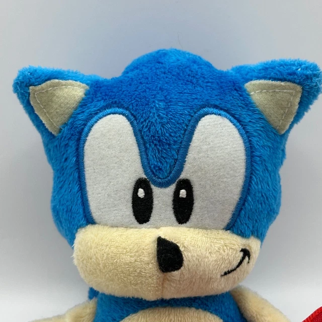 JAZWARES CLASSIC SONIC The Hedgehog 9" Inch 22cm Plush Soft Toy SEGA ...