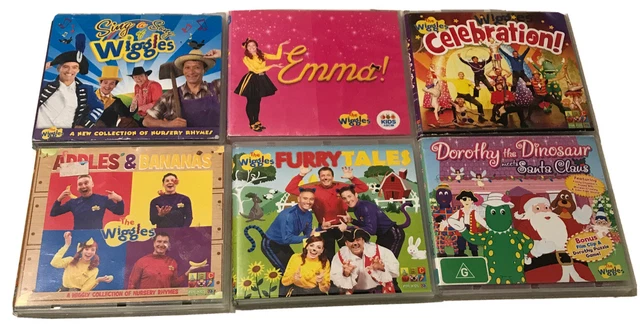 THE WIGGLES CDS Bulk Lot x6 Merchandise 00s 2010s Music Emma Wiggle ...