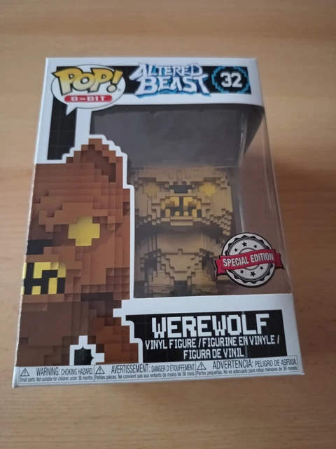 FUNKO POP ALTERED Beast 8-bit Werwolf 32 Special Edition wie neu EUR 15 ...