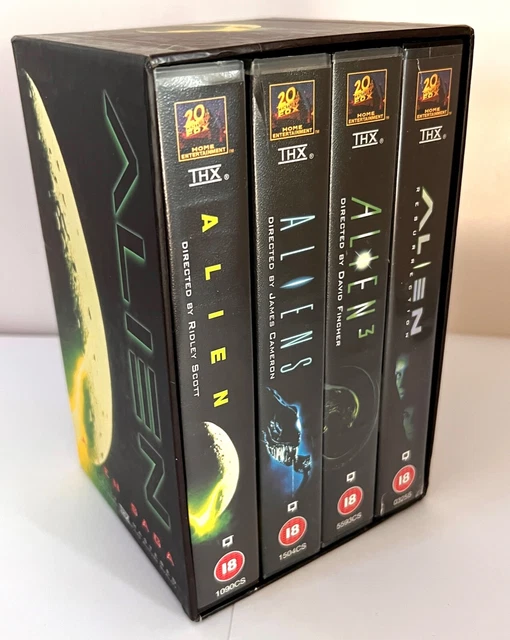 ALIEN SAGA BOXSET VHS Video EUR 1,14 - PicClick FR