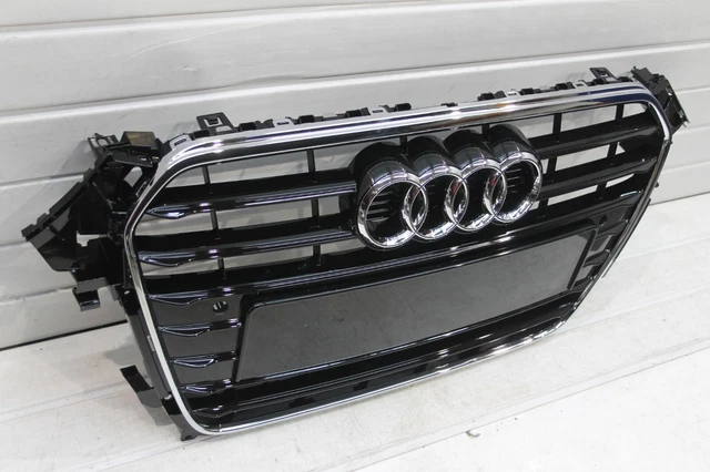 NEW AUDI A4 B8.5 Facelift Front Bumper Centre Grille Black 8K0853651E ...