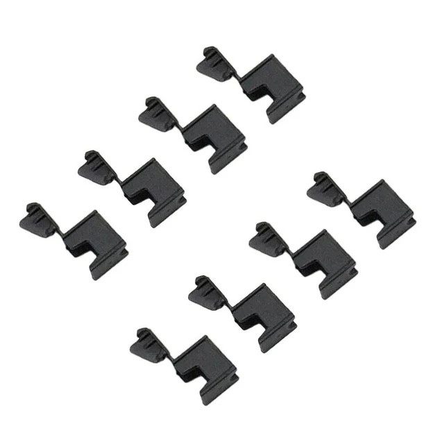 BLACK PLASTIC CLIPS for BMW Convertible Roof Top with Easy Installation ...