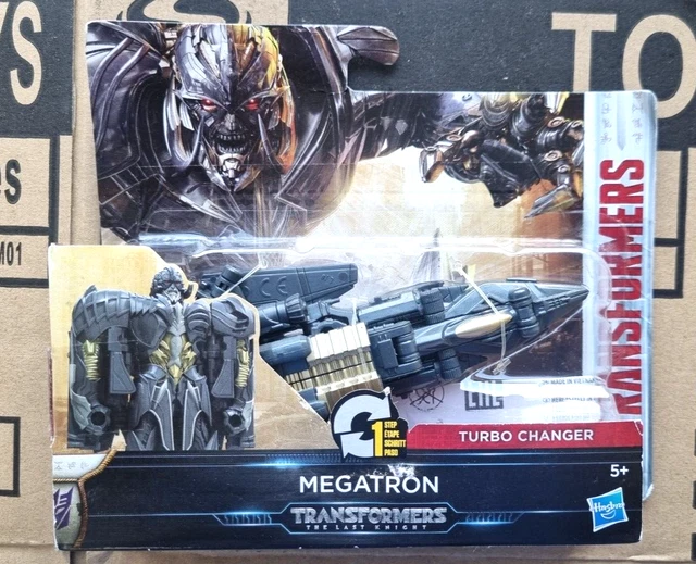 TRANSFORMERS MEGATRON FIGURE 1 step Turbo Changer The Last Knight ...