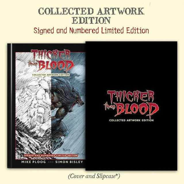 THICKER THAN BLOOD Artist Edition Signed By Mike Ploog And Simon Bisley ...