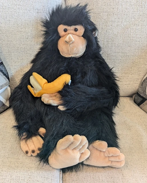 PUPPET COMPANY LARGE Hand Puppet Chimp Monkey Gorilla Ventriloquist 30 ...