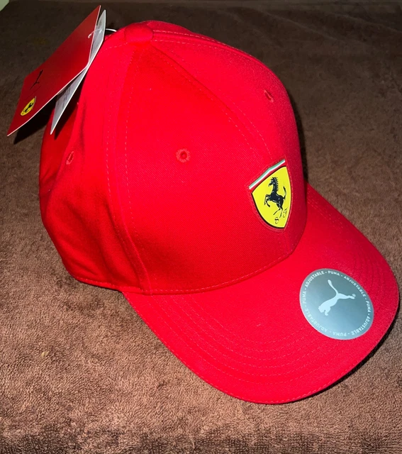SCUDERIA FERRARI F1 Team PUMA Classic Baseball Cap Hat 2025 Red £37.08 ...