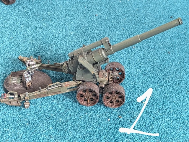 FORGE WORLD DEATH Korps of Krieg Earthshaker Carriage Battery painted ...