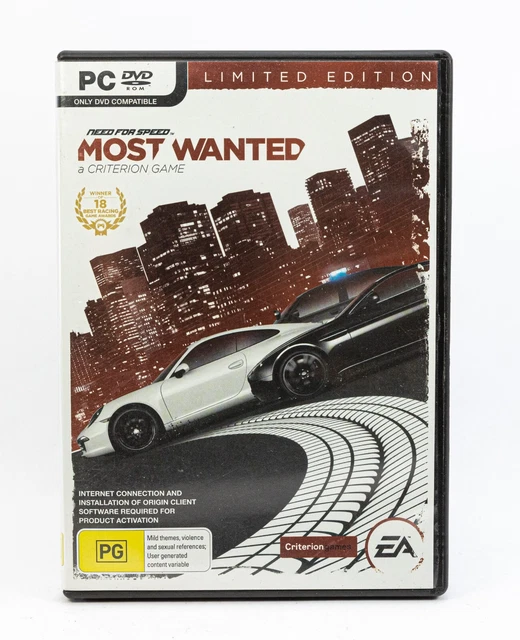 NEED FOR SPEED Most Wanted Limited Edition PC CD ROM Game VGC $23.91 ...