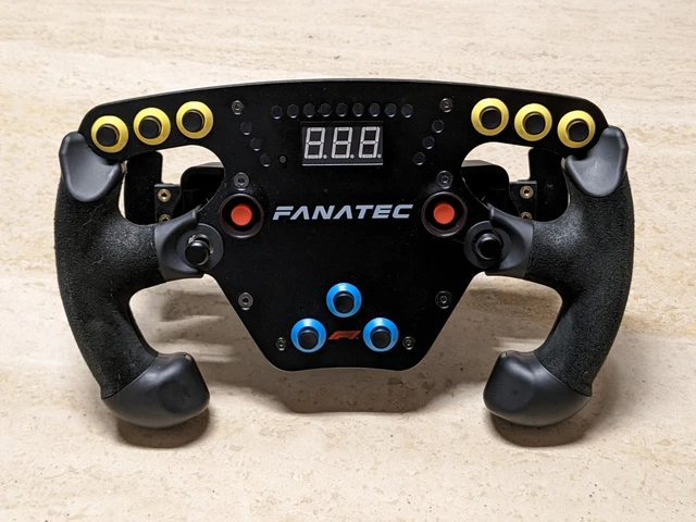 FANATEC CLUBSPORT STEERING Wheel Rim F1 Sim Racing Esports V2 £200.00 ...