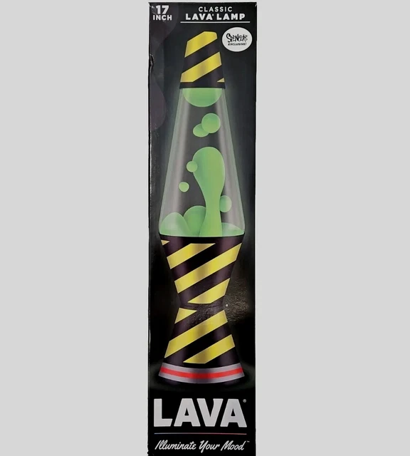 BIOHAZARD GHOSTBUSTERS 17” Classic Lava Lamp Spencers Exclusive Green ...