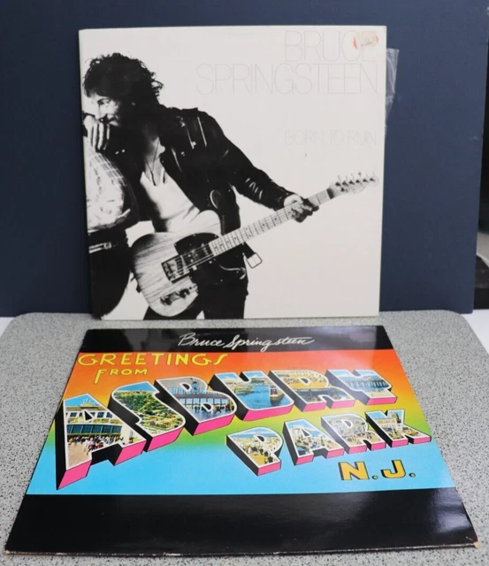 LOT OF 6 LP's of Bruce Springsteen, Aussie + UK pressings 1970/80's ...