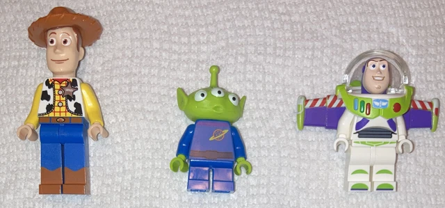 LEGO TOY STORY Woody Buzz Lightyear Alien Minifigure Lot Euc Disney ...