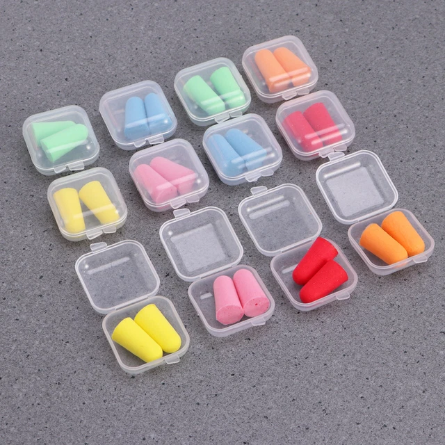 12 BOXES QUIET Sleeping Ear Plugs Foam Earplugs for Soundproof Snoring ...