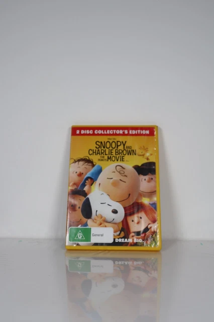 SNOOPY AND CHARLIE Brown The Peanuts Movie DVD 2 Discs Collectors ...