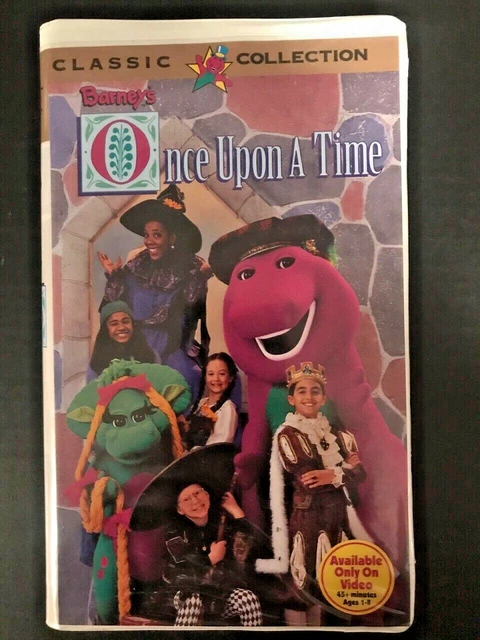 BARNEY - ONCE Upon a Time (VHS, 1996) EUR 30,98 - PicClick FR