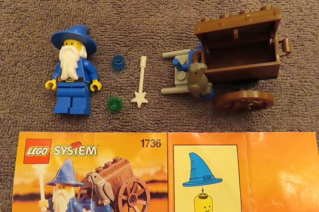 1 LEGO RITTER-SET 1736, Merlins Zaubertruhe, Beschreibung lesen ! EUR ...