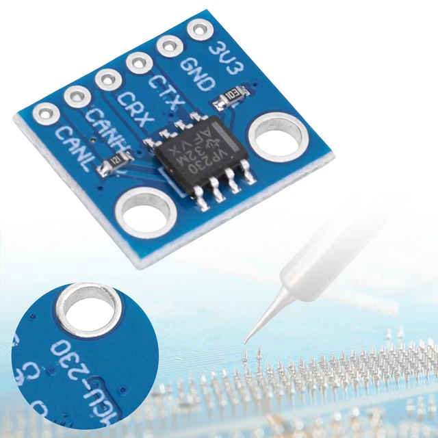 Sn65hvd230 Can Bus 1mbs Transceiver Communication Module Durable For Arduino 915 Picclick Ca