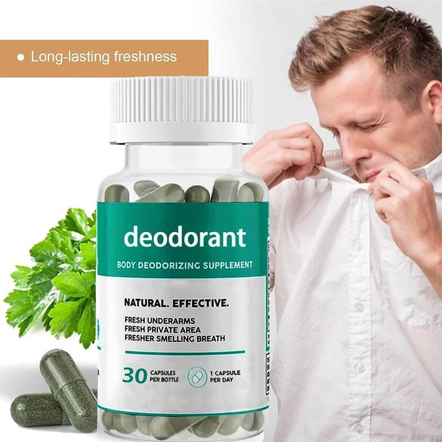 FULL BODY DEODORANT Supplement, Body Deodorizing Supplement 30Pcs hot ...