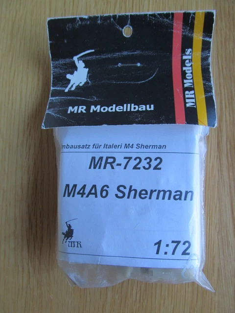 MR MODELS MR-7232 M4A6 Sherman conversion set in 1:72 scale. EUR 18,39 ...