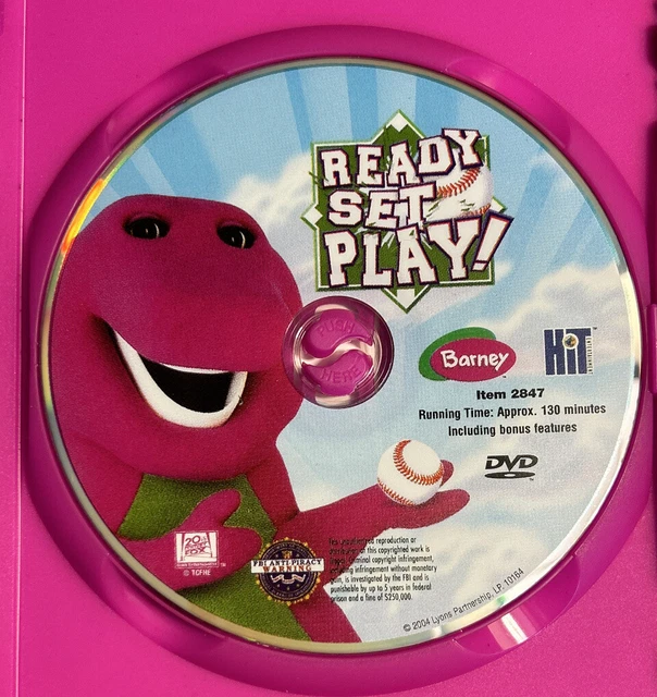 BARNEY READY, SET Play (DVD, 2004) Pre-owned FREE Shipping In Canada ...