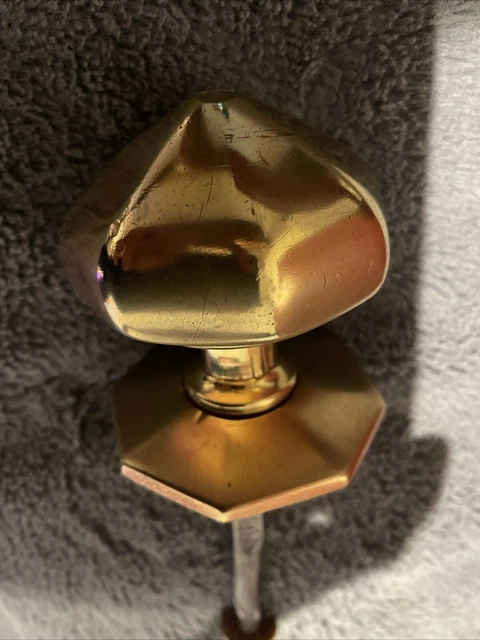 VICTORIAN DOOR PULL Safe Brass Handle vintage original. £75.00 ...