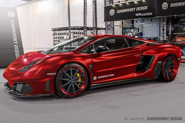 LAMBORGHINI GALLARDO 5.0 LP-560 Wide Body Kit by Suhorovsky Design ...