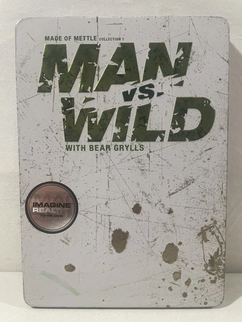 MADE OF METTLE Collection 1 MAN Vs WILD with Bear Grylls DVD (Box Set ...