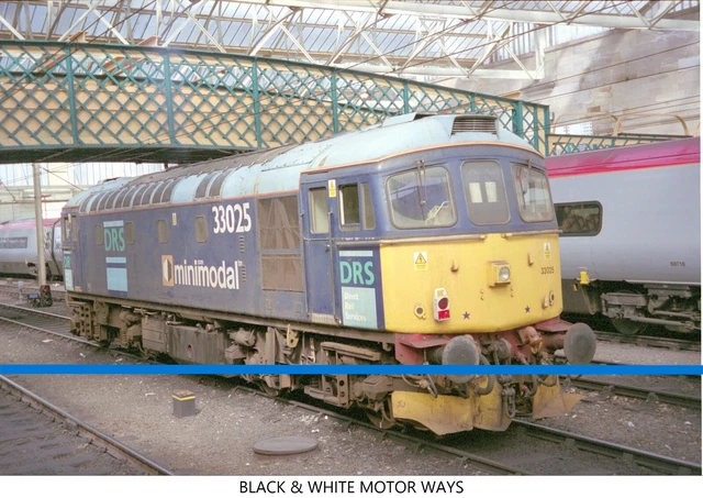 TRAIN NEGATIVE Class 33 205 In Drs Livery £0.99 - PicClick UK