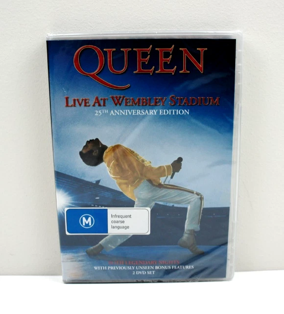 QUEEN LIVE AT Wembley Stadium 25th Anniversary Edition DVD Brand New ...