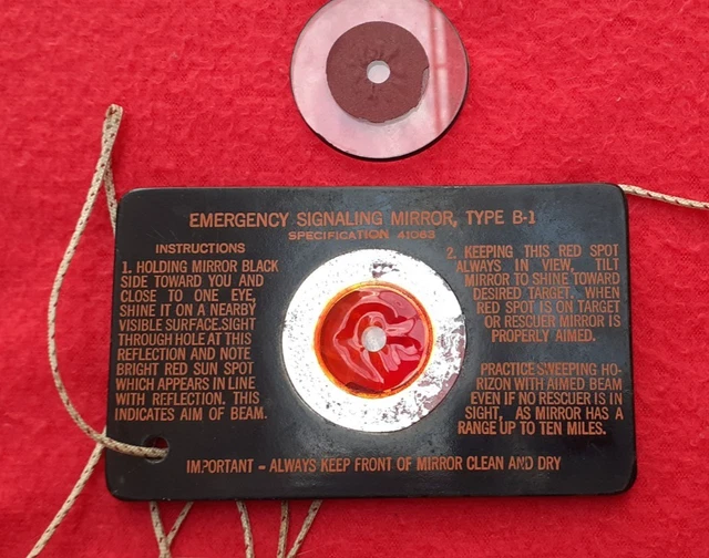 WW2 AVIATION INDOCHINE UF AIR FORCE USAAF type B1 Survival Signal ...