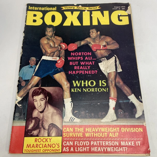 INTERNATIONAL BOXING MAGAZINE August 1973 Muhammad Ali $10.79 - PicClick CA