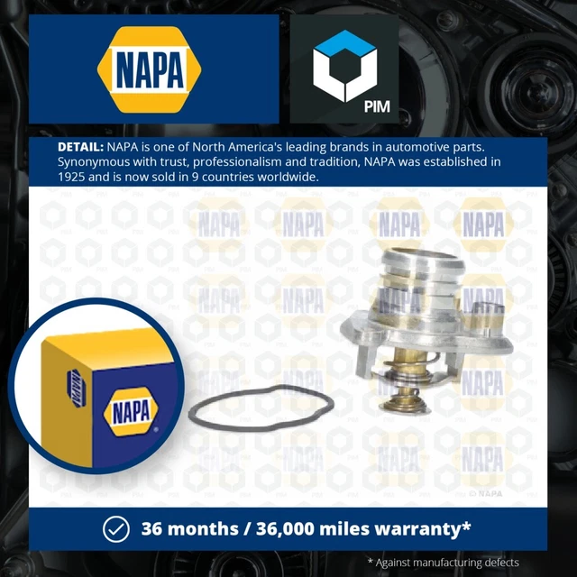 THERMOSTAT DE REFROIDISSEMENT pour OPEL AGILA A, B 1.0 00 à 11 NAPA ...