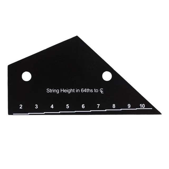 GUITAR FRET LEVELING Neck Fingerboard String Height Gauge Professional ...