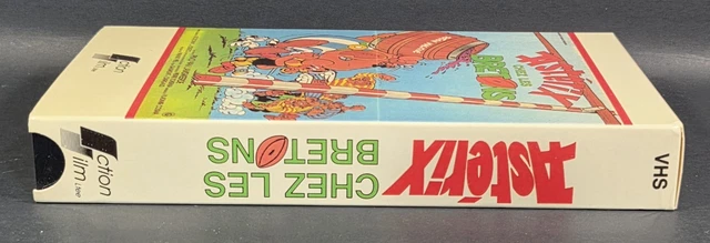 ASTERIX CHEZ LES Bretons (French NTSC VHS Tape 1992) Action Film Québec ...