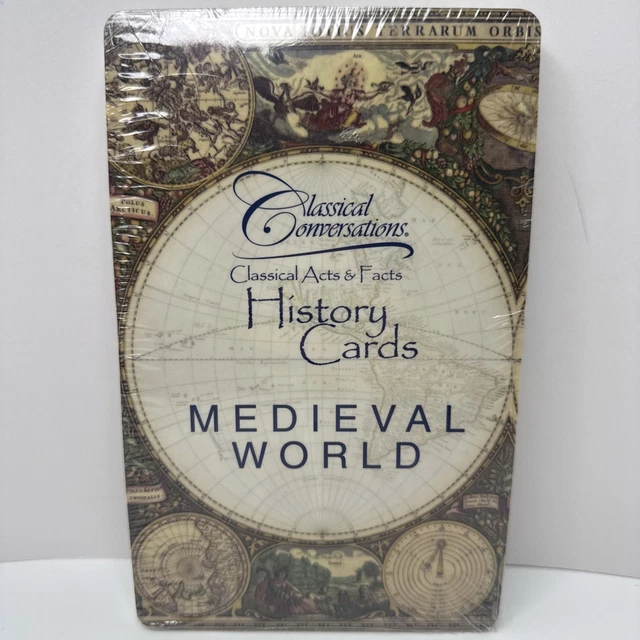 CLASSICAL CONVERSATIONS ACTS & Facts History Cards Medieval World ...