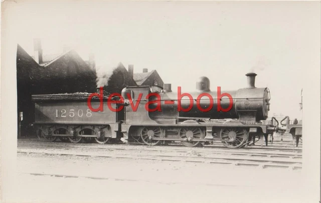 RAILWAY PHOTO LMS 3F 12508 Barrow Shed 1928 FR 1 Class 0-6-0 Loco ...