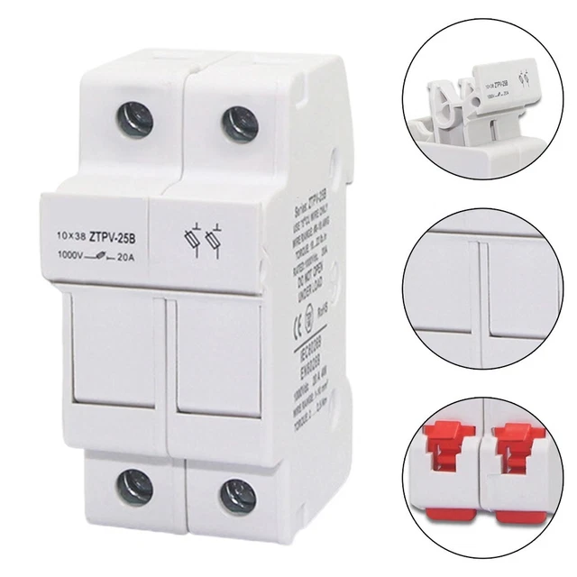 SAFE AND STABLE DC Fuse Isolator Switch 2P for Solar System Fuse 1000V ...