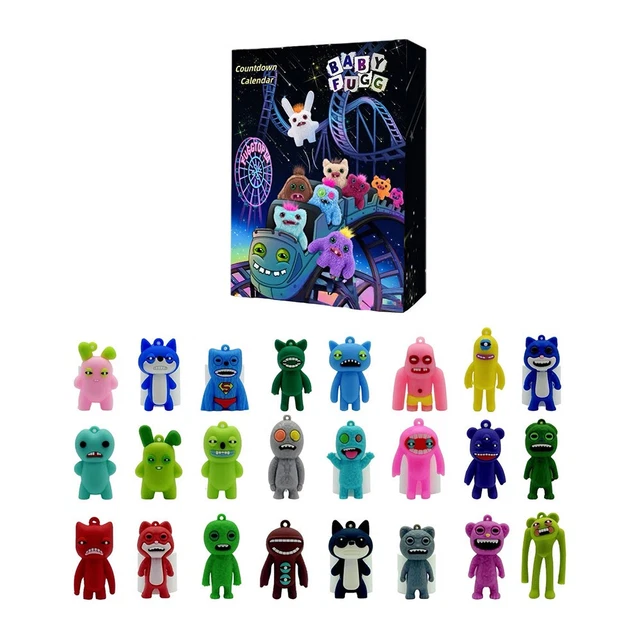 FUGGLER MONSTER ADVENT Calendar, 2025 Christmas Countdown Calendar ...