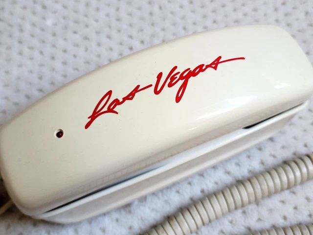 VINTAGE 90S PREMIER LAS VEGAS logo HAC-2700 corded landline phone ...
