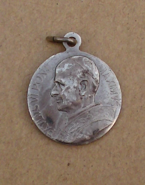 ALTES PILGER MEDAILLON - Paul VI. - Papst von 1963 bis 1978 - ( AK24 ...