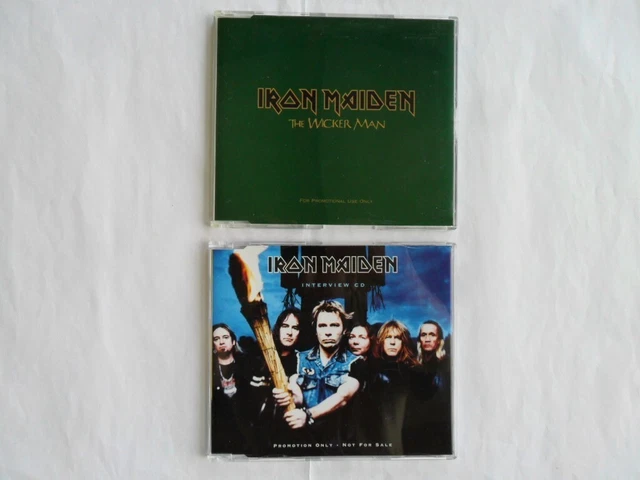 IRON MAIDEN RARE Lot CD Promo (Accept AC DC Judas Priest Motorhead ...