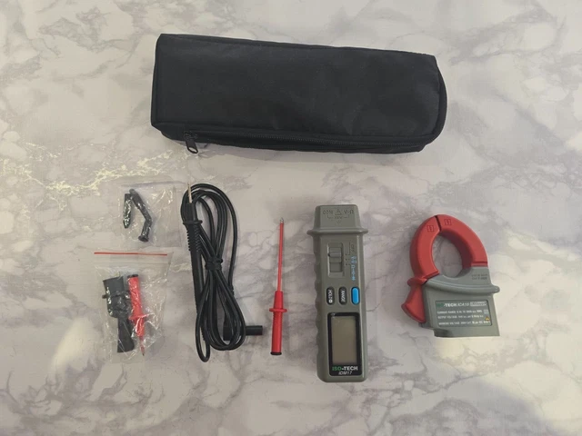 ISO-TECH IDM17 DIGITAL Multimeter & ISO-TECH ICA15 Multimeter Clamp ...