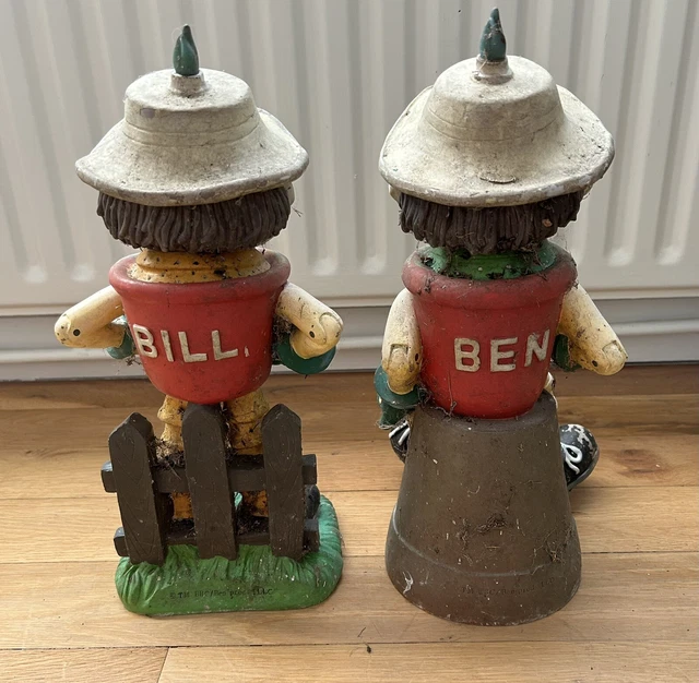 ULTRA RARE BILL ben flower pot men garden ornaments £79.00 - PicClick UK