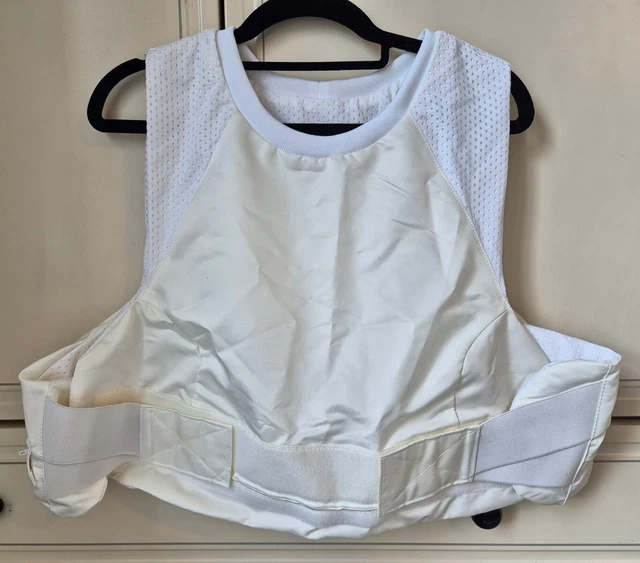 EX POLICE MEHLER Covert Body Armour Cover White Security Uniform Female ...