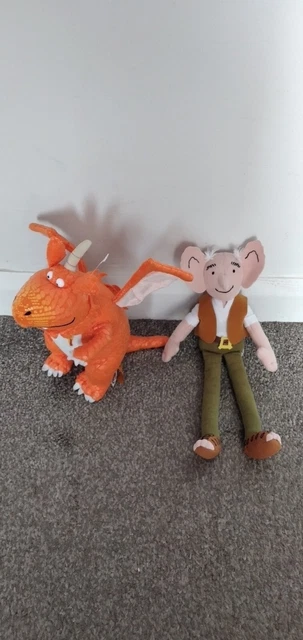 ROALD DAHL AND Julia Donaldson Zog And Bfg Soft Toys £5.25 - PicClick UK