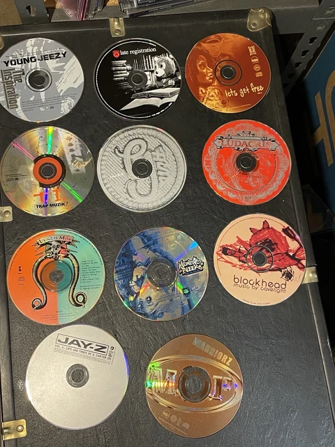 1990S 2000S OLD School Rap/Hip Hop CDs Mixed Lot Bundle 50 Cent/TI ...