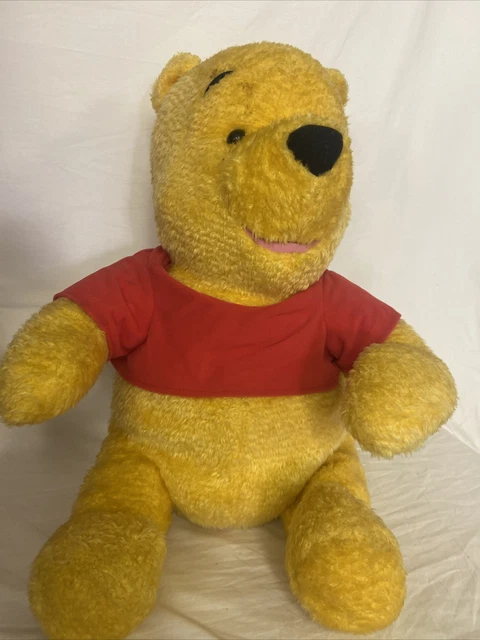 DISNEY TALKING WINNIE The Pooh Plush Soft Toy Large My Talking Pooh ...