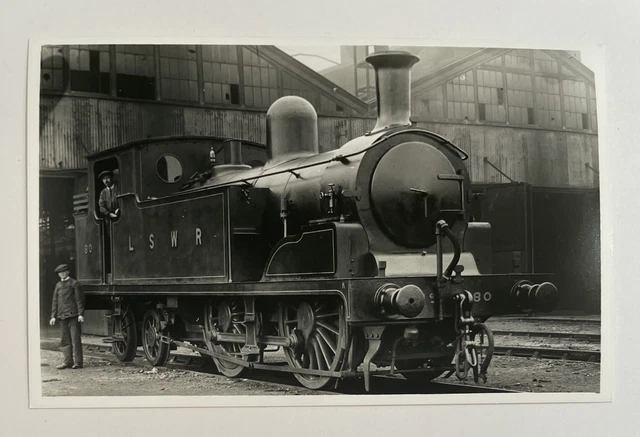 LSWR LOCOMOTIVE PHOTOGRAPH - T1 Class - 80 - A1184 £3.50 - PicClick UK