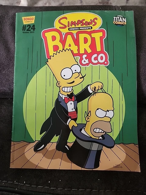 SIMPSONS COMICS PRESENTS Bart Simpsons (Bongo, 2000 series) #31 VF- W ...